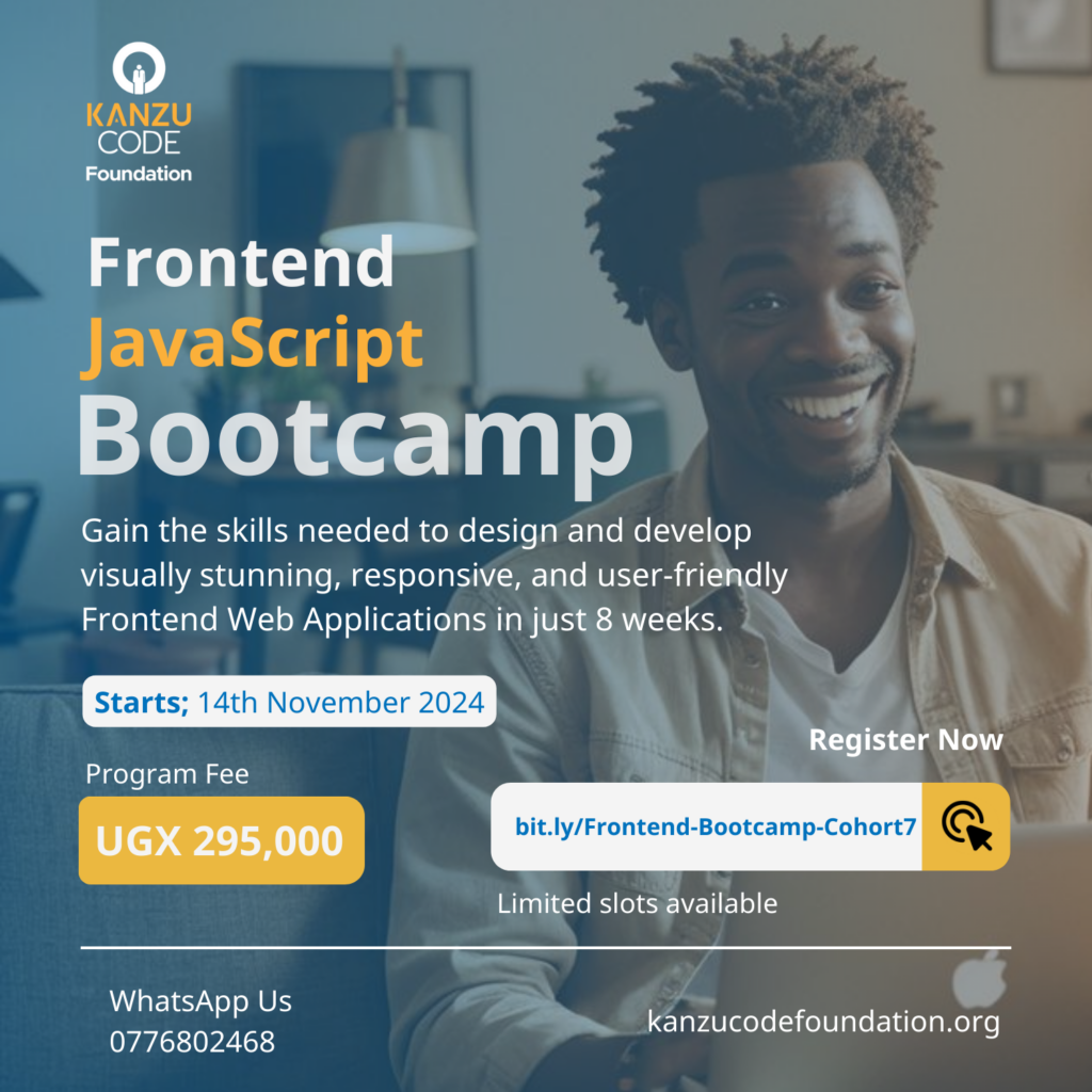 Software Engineering Bootcamp – Kanzu Code Foundation